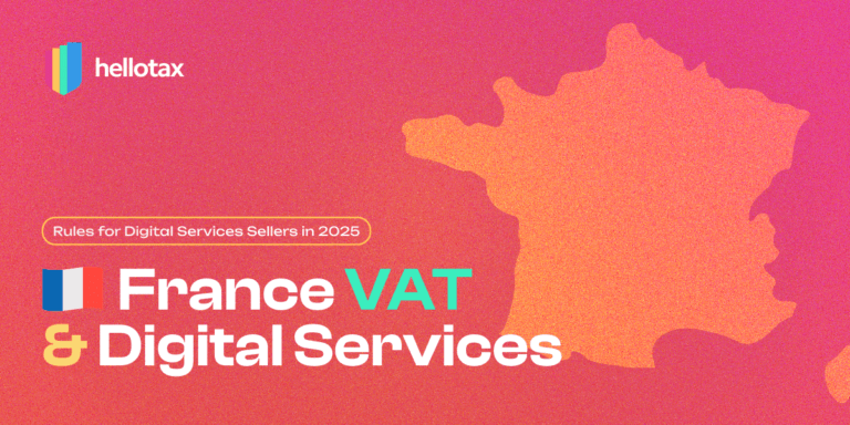 France 2025 VAT digital services for online sellers